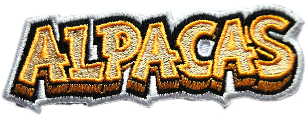 Alpacas Themed Patches | Choice Alpaca Products