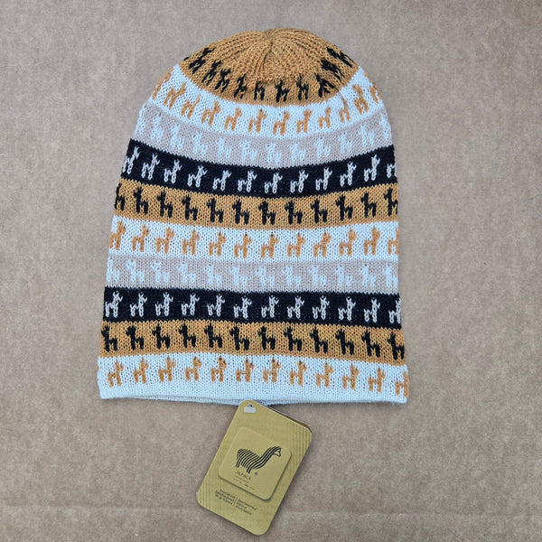 Alpacas on Alpaca Hat | Choice Alpaca Products