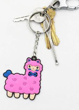 Alpaca Tag Keychain | Choice Alpaca Products